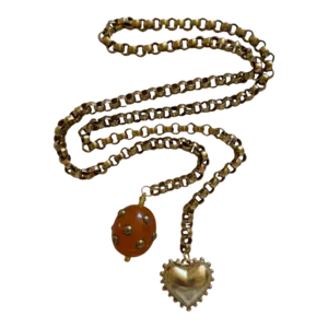 SCCOLLECTION Bonnie Wrap-up Necklace - Orange
