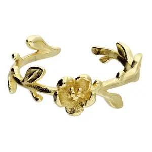 KAIZARIN Flower Toe Ring - Gold