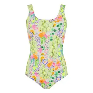 KLEMENTS Flowers Of The Nile Swimsuit - Green