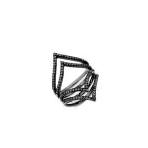 Sally Skoufis Black Diamond Rings