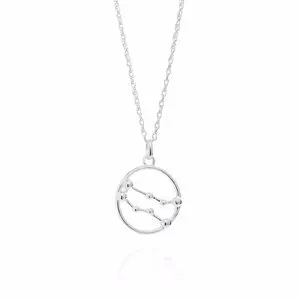 YASMIN EVERLEY JEWELLERY Gemini Astrology Necklace - Silver