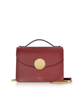 LE PARMENTIER Top Handle Shoulder Bag - Red