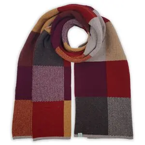 OTTO & SPIKE Red / Yellow / Brown Scarves Hampton Autumn - Red/yellow/brown
