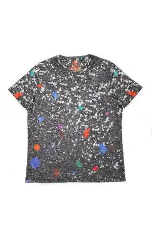 EIGHT X Paint Splash Print T-shirt