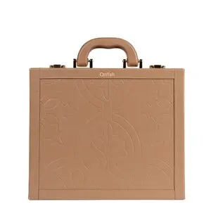 QOFFAH The Kleo Engraved Handheld Bag