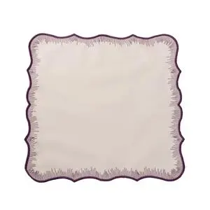 KM HOME COLLECTION Colorful Napkin Set - Purple
