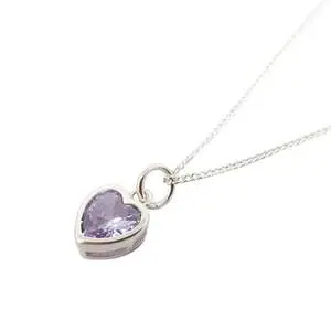 HARFI Mini Heart Alexandrite Necklace