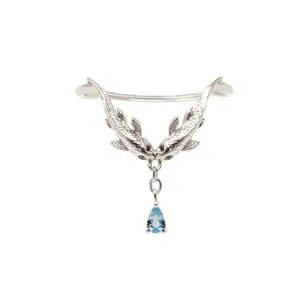 Nasi Silver Topaz Jewelry