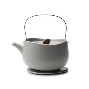 OHOM Leiph Self-heating Teapot Set Soft - Grey