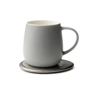 OHOM Ui Ceramic Self-heating Mug Soft - Grey