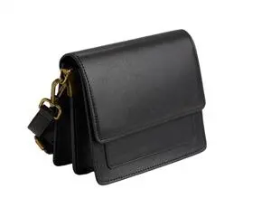 NO.49 HANDBAGS Fifi Crossbody Bag - Black