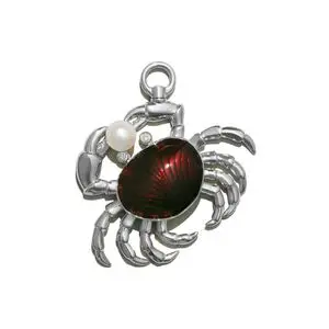 ONI Crab's Treasure Charm - Silver