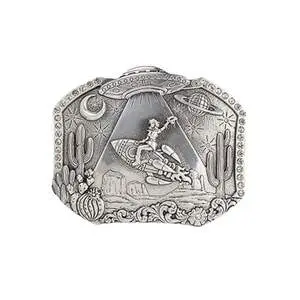 MADELEINE SIMON STUDIO Space Cowgirl Buckle - Silver