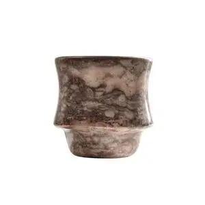ANATOLIACRAFT Handmade Marble Tumbler - Red