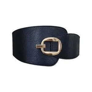 CHANEL JOAN ELKAYAM Belt With Gold Buckle - Black/gold