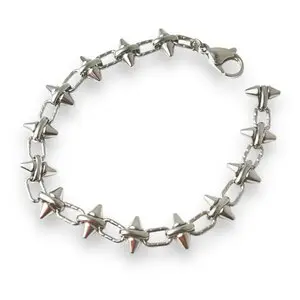 JAGGED HALO JEWELRY Barbie Chain Anklet - White