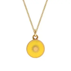 Lime Tree Design Metal Necklaces