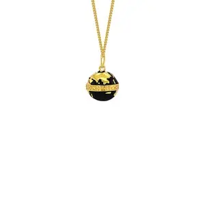 TRUE ROCKS Mini Globe Pendant - Black/gold