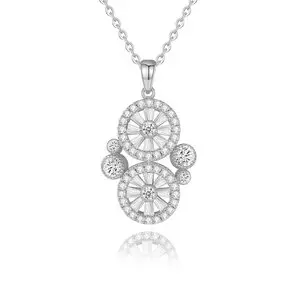 CLASSICHARMS Wheel Of Fortune Pendant Necklace - Silver