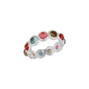 Mejoma Silver Tone Rings