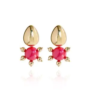 SAULE LABEL Tulia Earrings - Gold/yellow