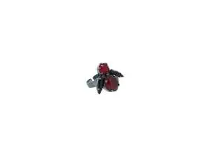 VICKISARGE The Spooky Bee Ring - Red