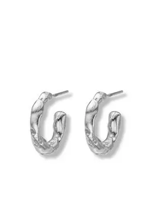 Eva Remenyi Rhodium-plated Earrings