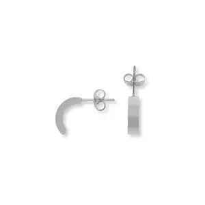 A WEATHERED PENNY Esa Stud Earrings - Silver