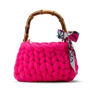 Cordée Cases Lilly Handbag With Bamboo Handle