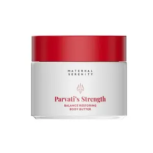 MATERNAL SERENITY White / Red Parvati's Strength, Balance Restoring Body Butter - White/red