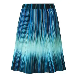 CONQUISTA Print Cloche Knee Length Skirt