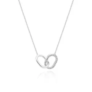 SIF JAKOBS JEWELLERY Capizzi Due Piccolo Necklace - Silver