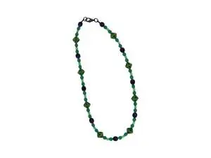 VICKISARGE Halloween Crystal Necklace - Green
