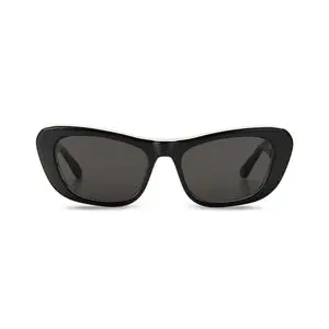 THE AVANTGUARD Neroli Cat Eye Sunglasses - Black