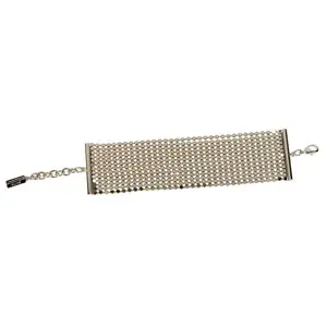 ADDICTED2 Eterna Doré Beaded Bracelet - Silver