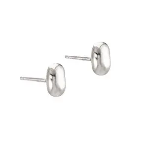 BIKO Mini Elle Stud Earrings Silver