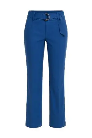 CONQUISTA Seamed Trousers With Belt
