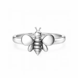 UNALOE Sterling Bee Ring
