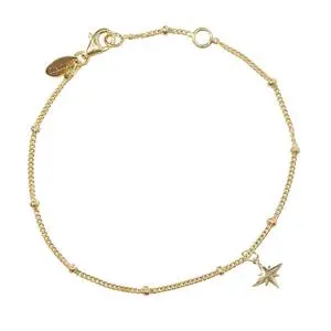 MURU Guiding Star Charm Bracelet - Gold