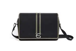 CHAU SÁENZ Roni Messenger Bag - Green/black