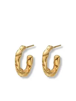 EVA REMENYI Talisman Small Hoop Earrings - Gold