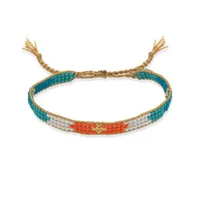 MILOU JEWELRY Mia Beaded Bracelet - Yellow