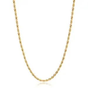 NIALAYA JEWELRY Rope Chain With Plating - Gold