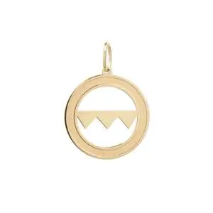 GALER 14k Wolf Fang Pendant - Gold/yellow