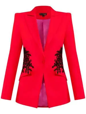 Tia Dorraine Button Detailed Blazers For Women