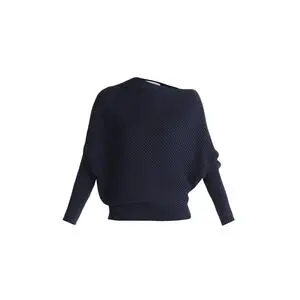 PAISIE Draped Knitted Jumper