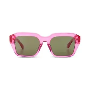 THE AVANTGUARD Wildflower Viva Magenta Square Sunglasses - Pink