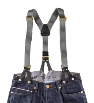 &SONS TRADING CO Cotton And Leather Braces