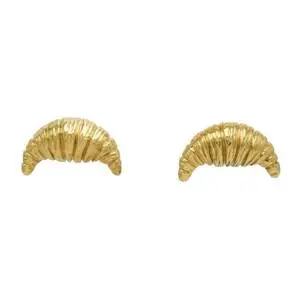 SOPHIE SIMONE DESIGNS Croissant Mini Earrings - Gold