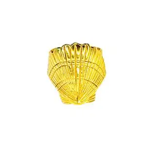 LEXI JEWELRY Scallop Shell Ariel Ring - Gold